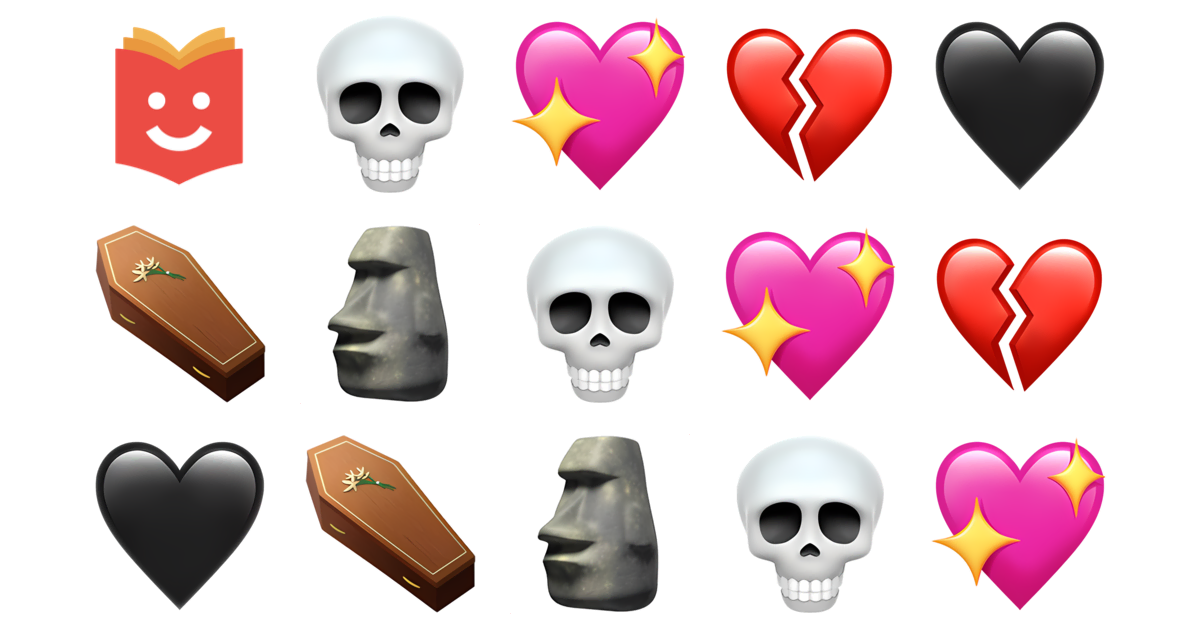 💔🗿💀 Stone Heart Emojis Collection 💀💖💔🖤⚰️🗿 — Copy & Paste!