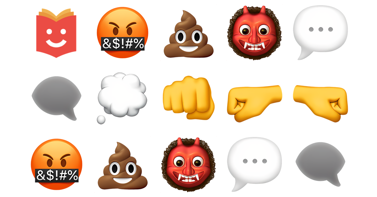 🤬💩👹 Swearing Emojis Collection 🤬💩👹💬🗨️💭👊 — Copy & Paste!