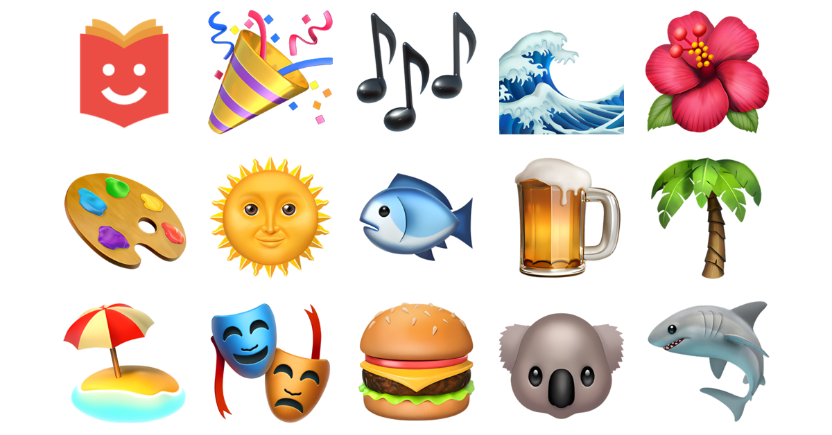 🌊🌉 Sydney Emojis Collection 🌉🌊🐬🌞🍹 — Copy & Paste!