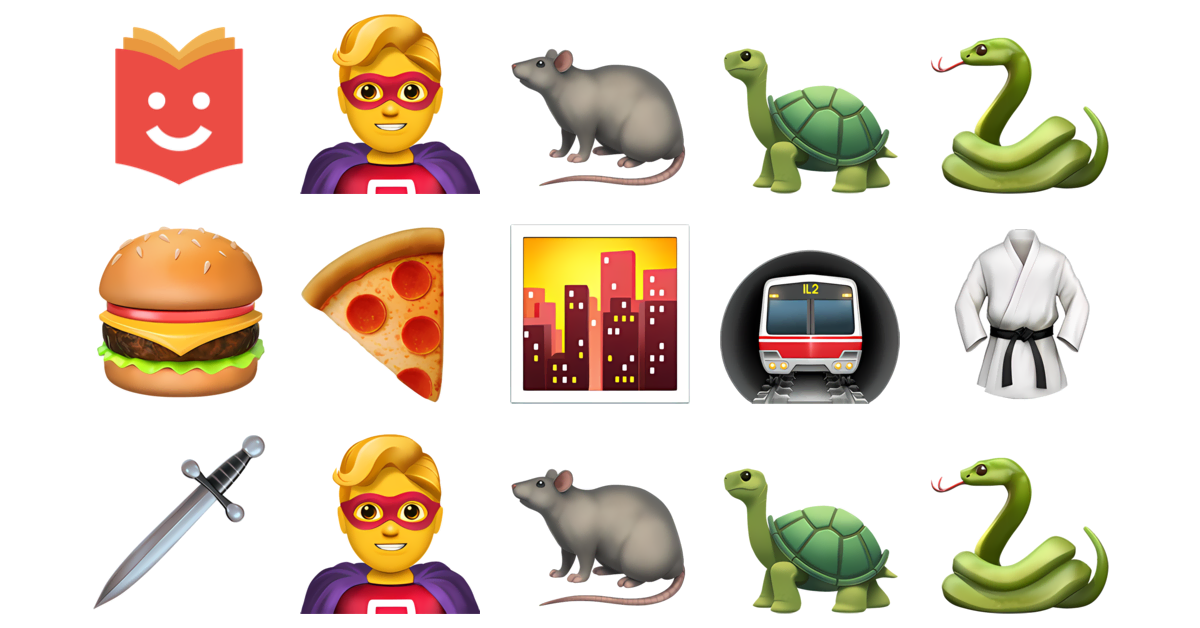 🐢🍕🗡️ Teenage Mutant Ninja Turtles Emojis — Copy & Paste!