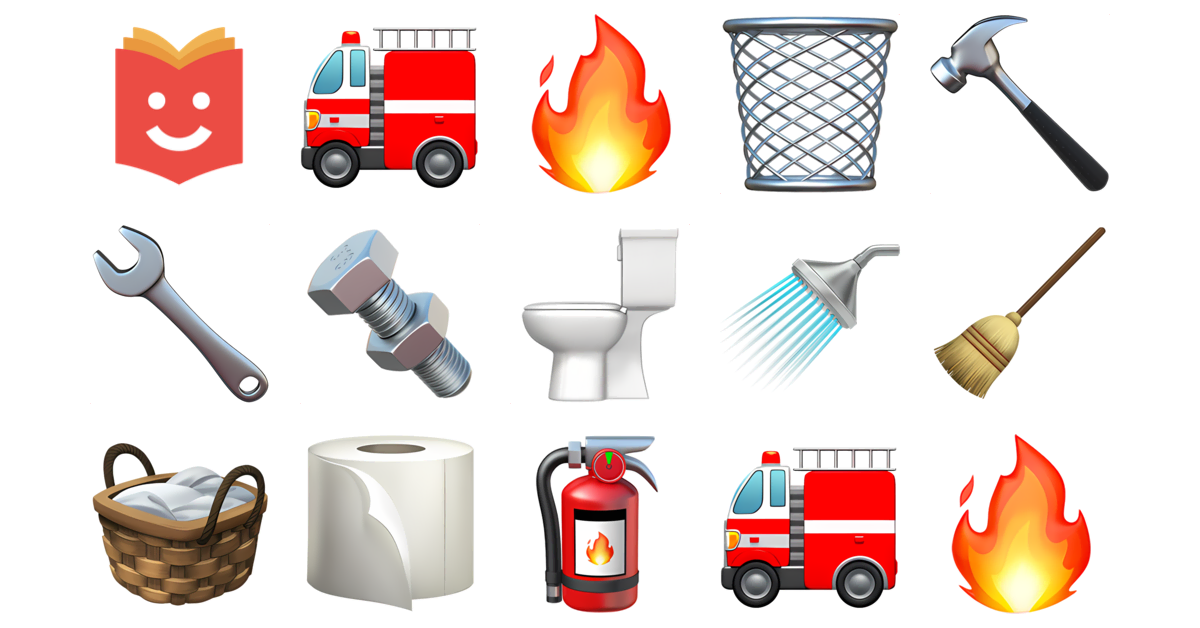💡🔌🔧 Utility Emojis Collection 🚒🔥🗑️🔨🔧🔩🚽 — Copy & Paste!