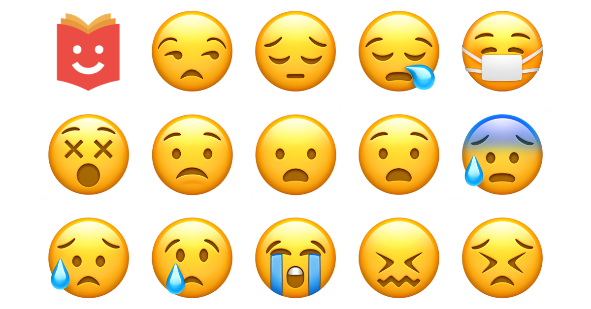 😤😡😩 Vent Emojis Collection 😒😔😪😷😵😟😦 — Copy & Paste!