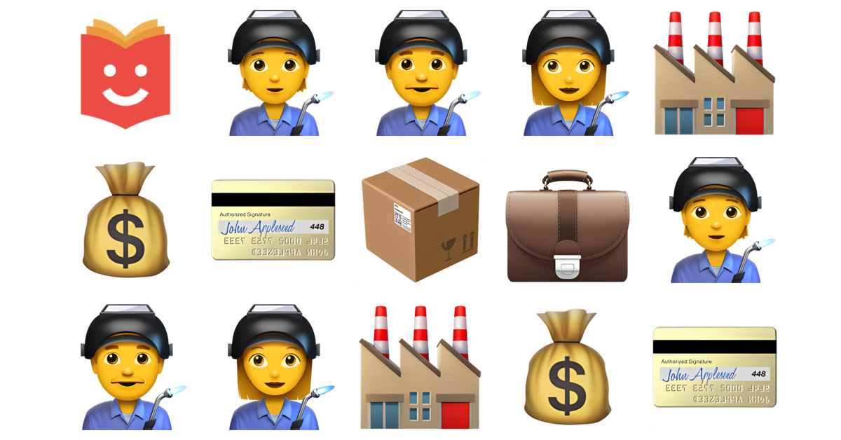 🏭💼📦 Warehouse Emojis Collection 🧑‍🏭👨‍🏭👩‍🏭🏭💰💳📦 — Copy & Paste!