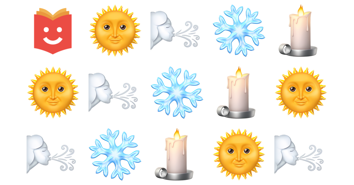 🌬️ ️🕯️ Winter Solstice Emojis Collection 🌞🌬️ ️🕯️ — Copy & Paste!