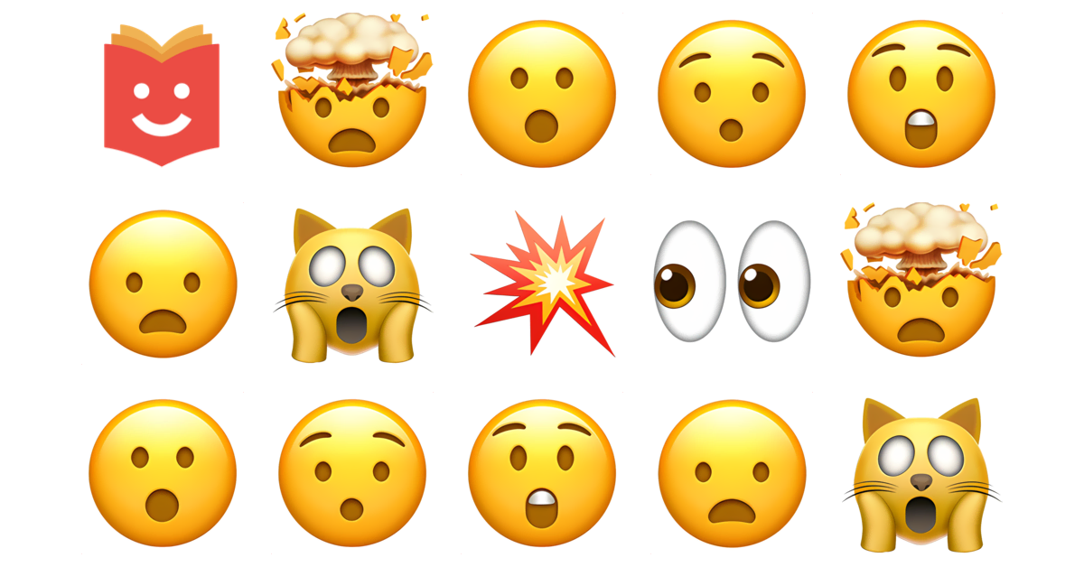 🤯💥👀 Wow Emojis Collection 🤯😮😯😲😦🙀💥 — Copy & Paste!